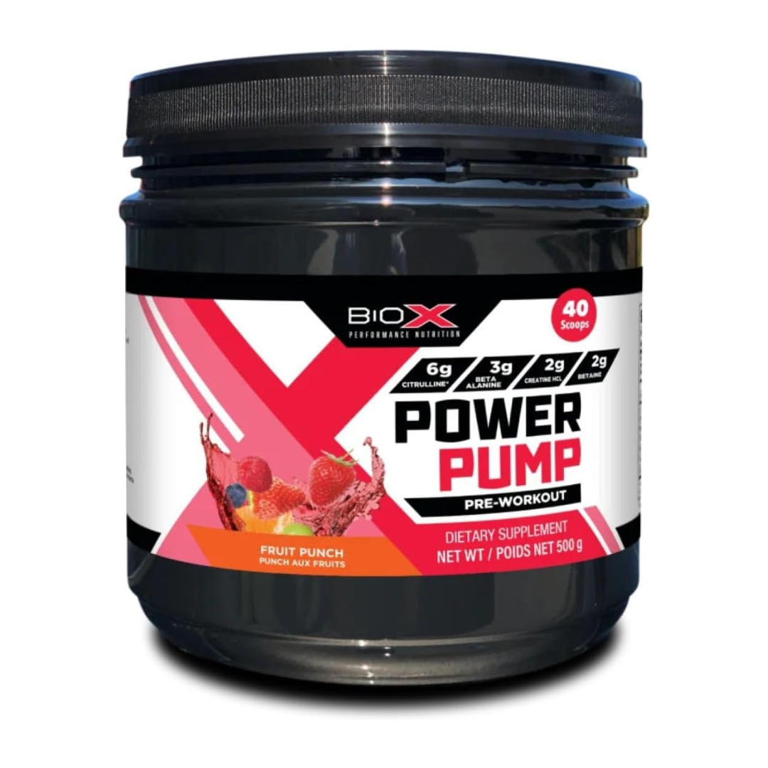 BioX Power Pump Pre Workout 500g – fuelsupplements.com