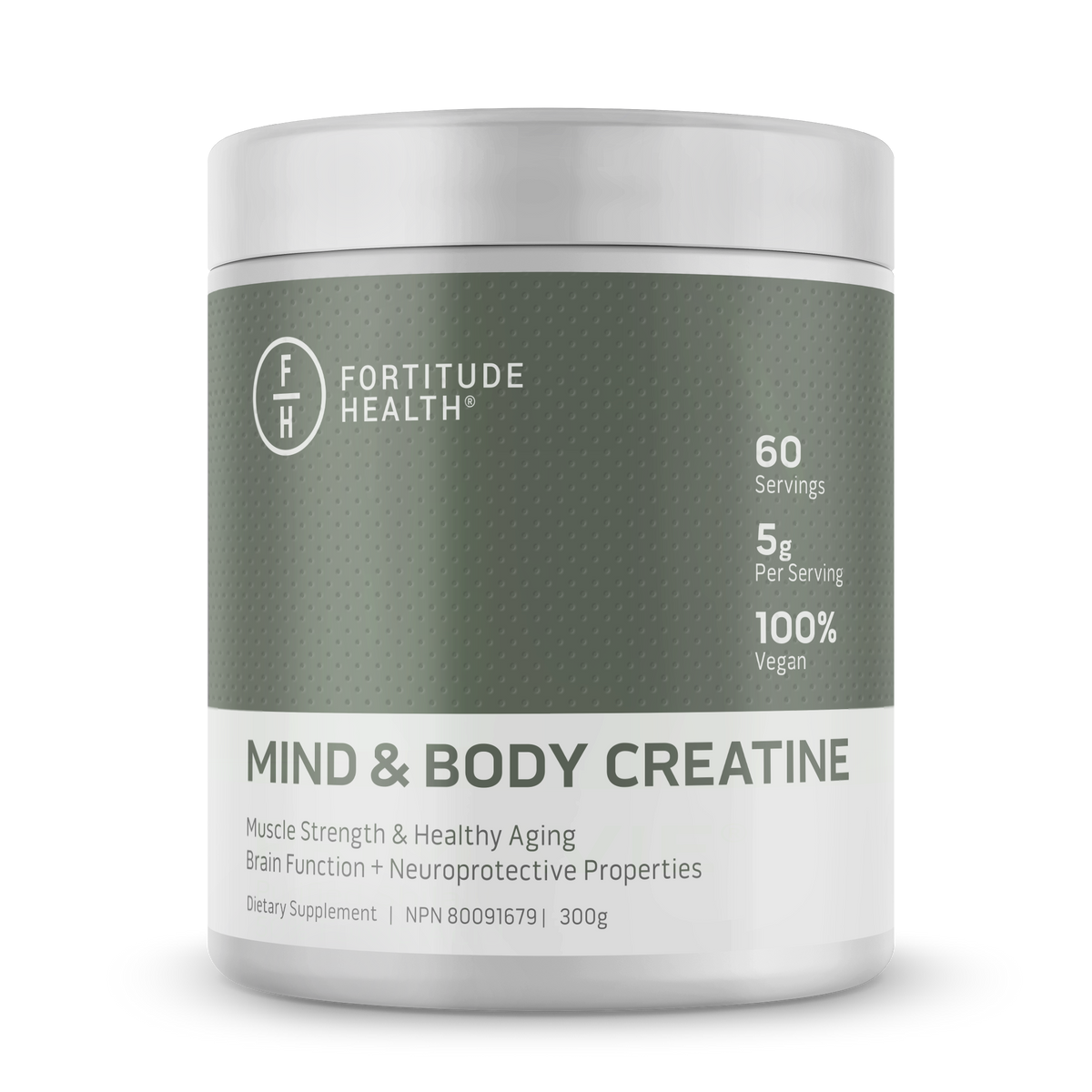 Fortitude Health Mind & Body Creatine 300g – fuelsupplements.com
