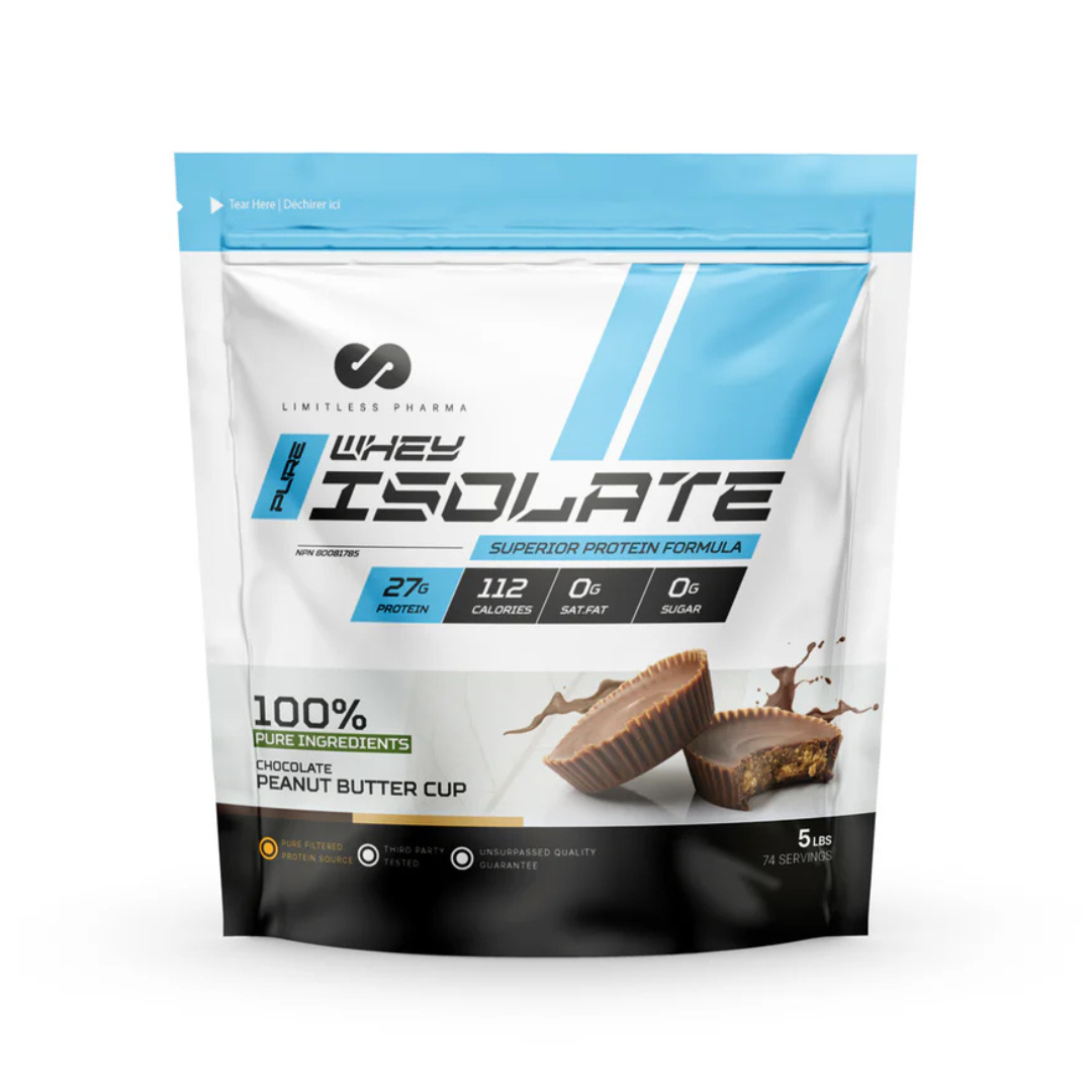 Limitless Pharma Whey Protein Isolate 5lbs | Fuel Supplements ...