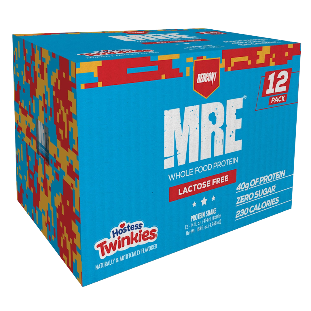 Redcon1 MRE RTD 40g Protein Drink - Case of 12 Drinks - Hostess Twinke ...