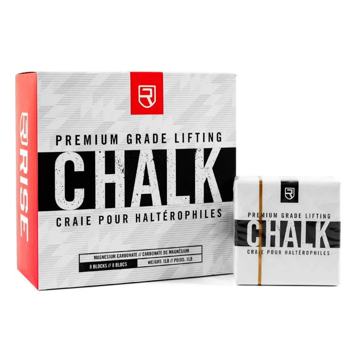 RISE Lifting Chalk 2oz Block – fuelsupplements.com