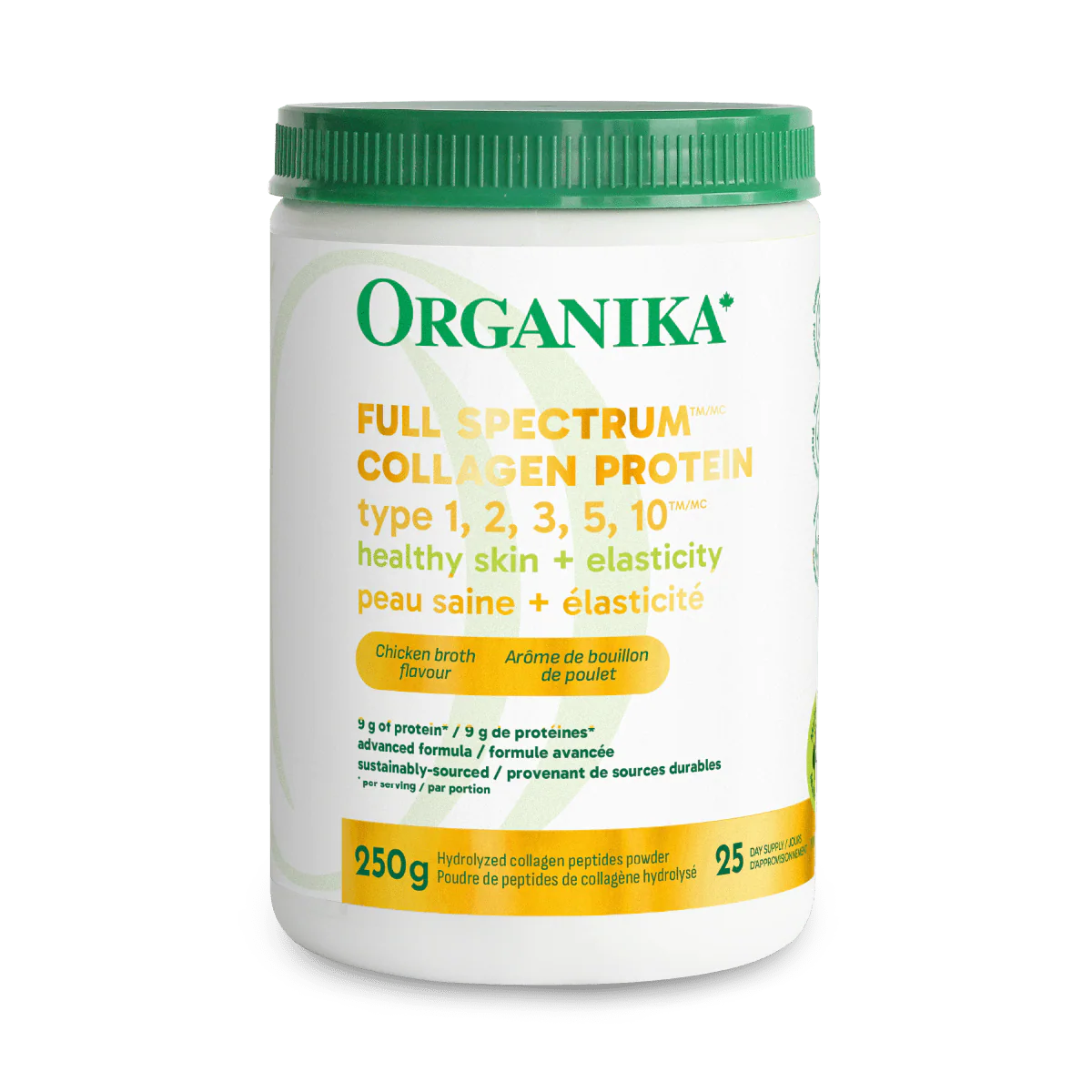 Organika Full Spectrum Collagen Protein Type 1, 2, 3, 5, 10 - 250g 25 ...